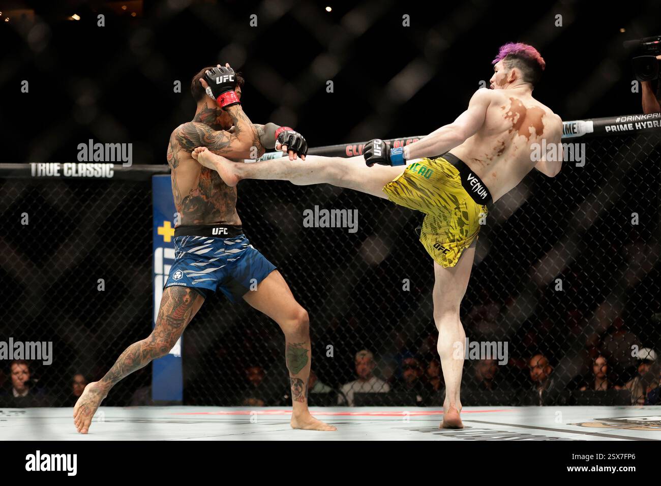 February 22, 2025, Seattle, Washington, USA: ANDRE FILI and MELQUIZAEL ...