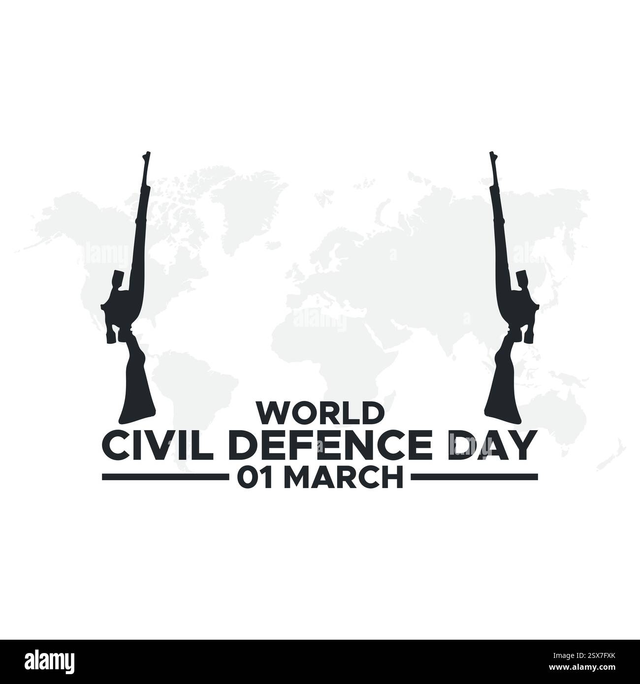 World Civil Defence Day, greeting vector illustration, World Civil ...