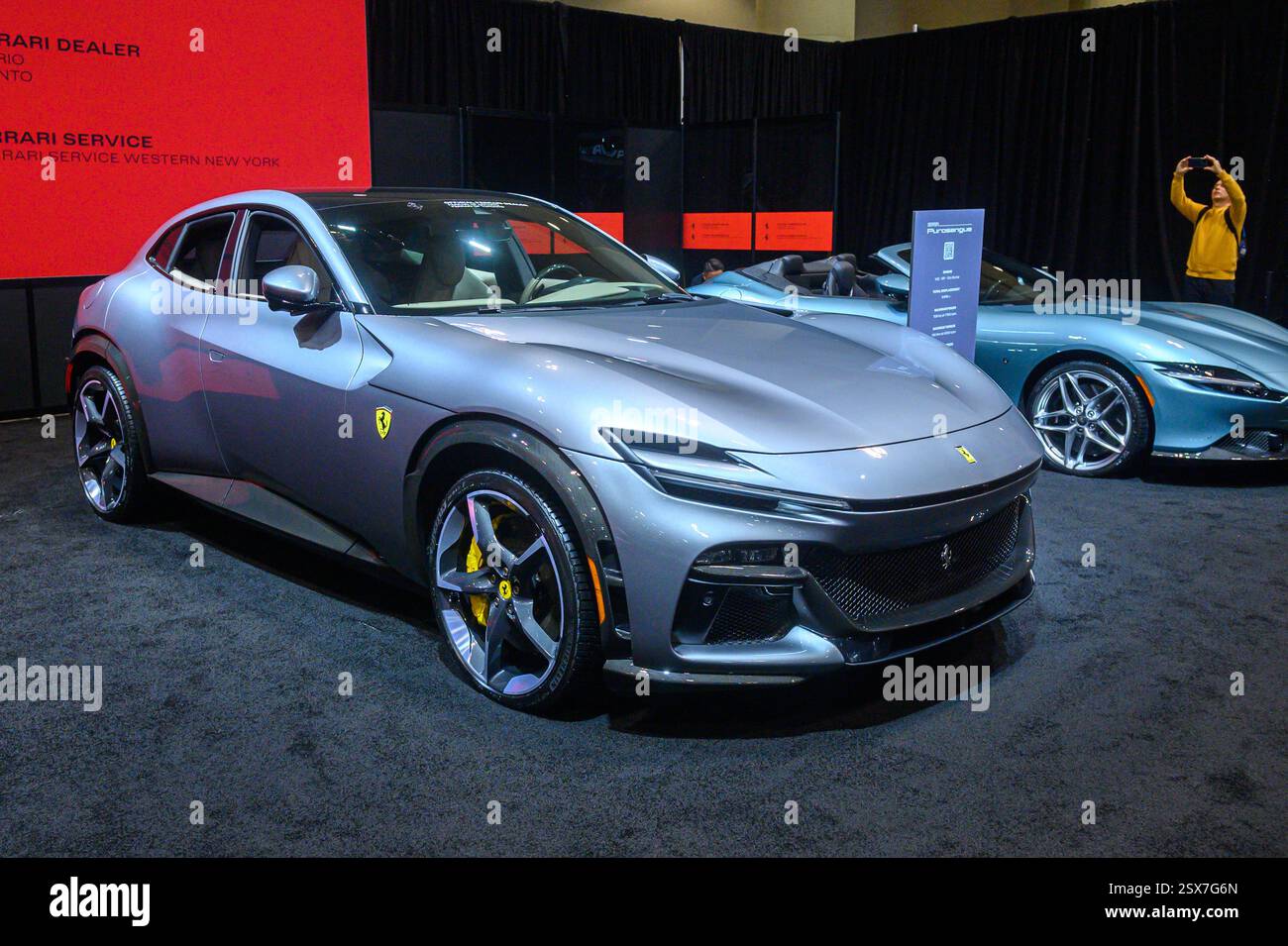 Toronto, ON, Canada - February 14, 2025: 2023 Ferrari Purosangue ...