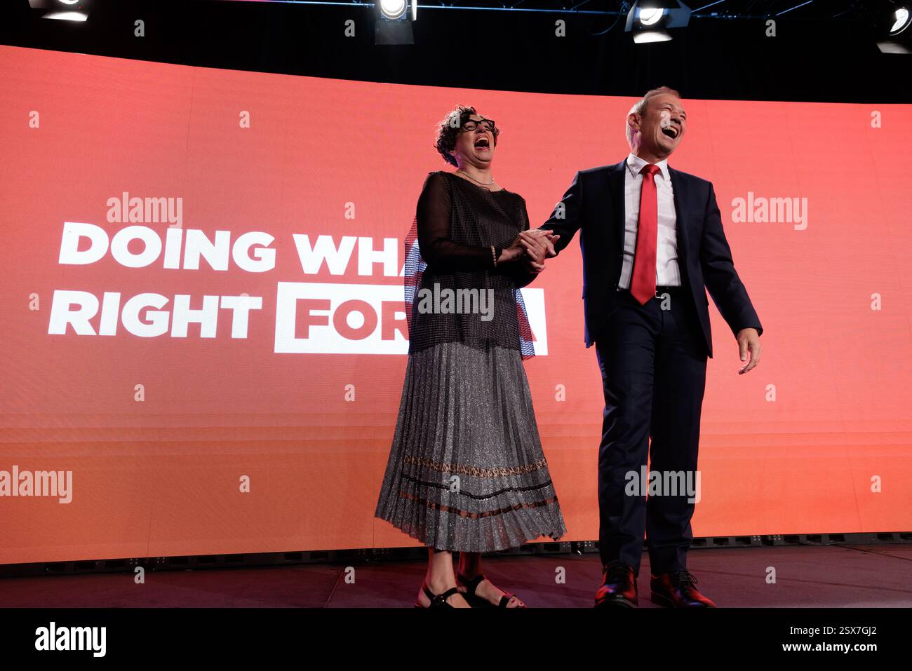 Perth, Australia. 23rd Feb 2025. Western Australia Premier, Roger Cook ...
