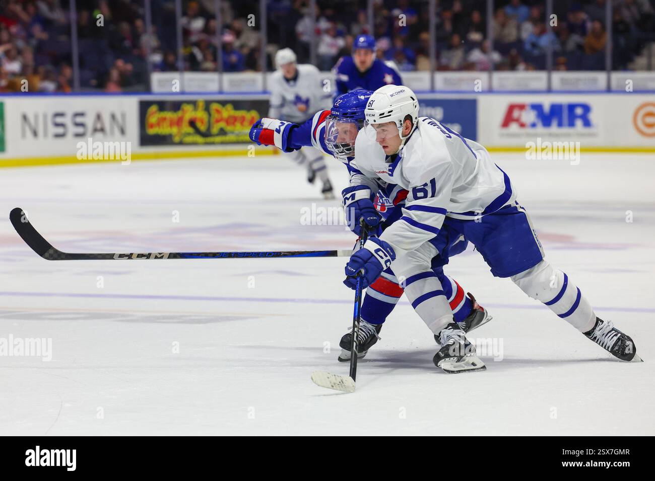 Rochester, New York, USA. 22nd Feb, 2025. Rochester Americans ...