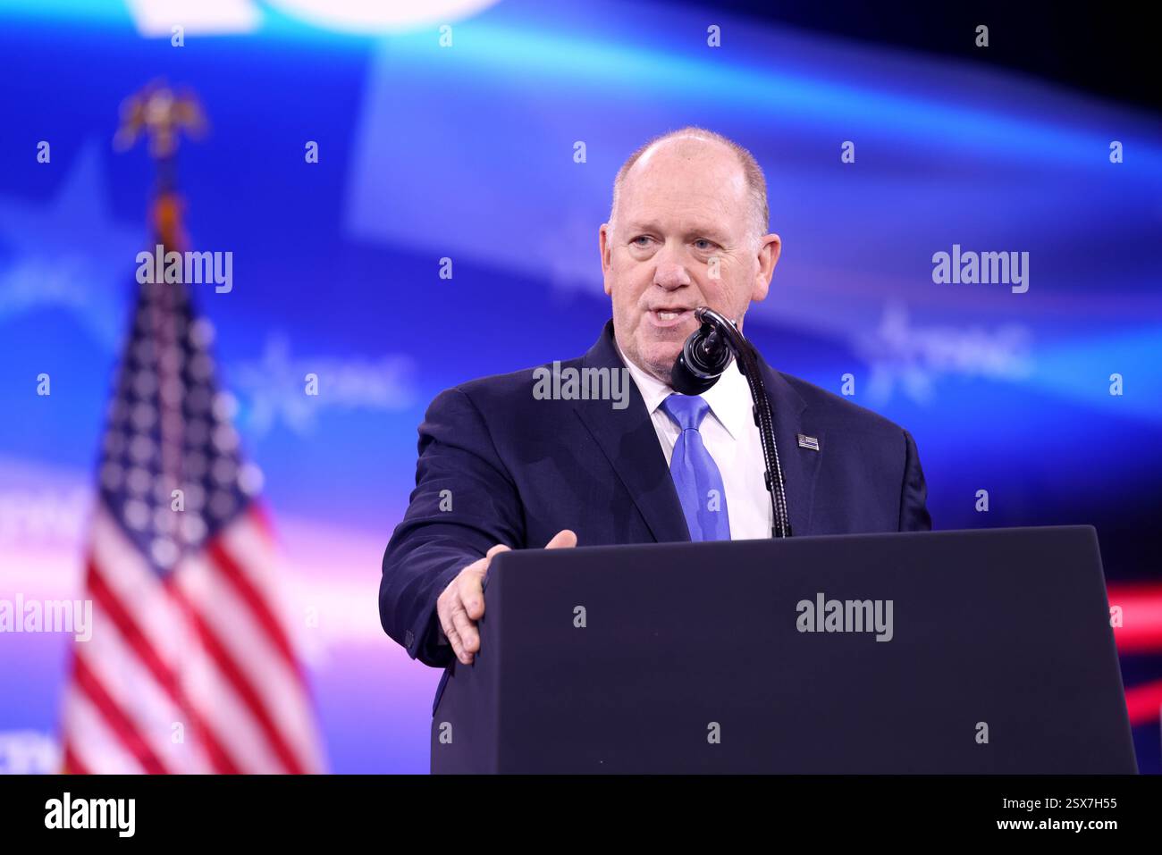 National Harbor, Maryland, USA. 22nd Feb, 2025. Border Czar THOMAS ...