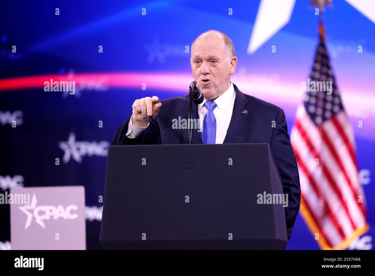 National Harbor, Maryland, USA. 22nd Feb, 2025. Border Czar THOMAS ...