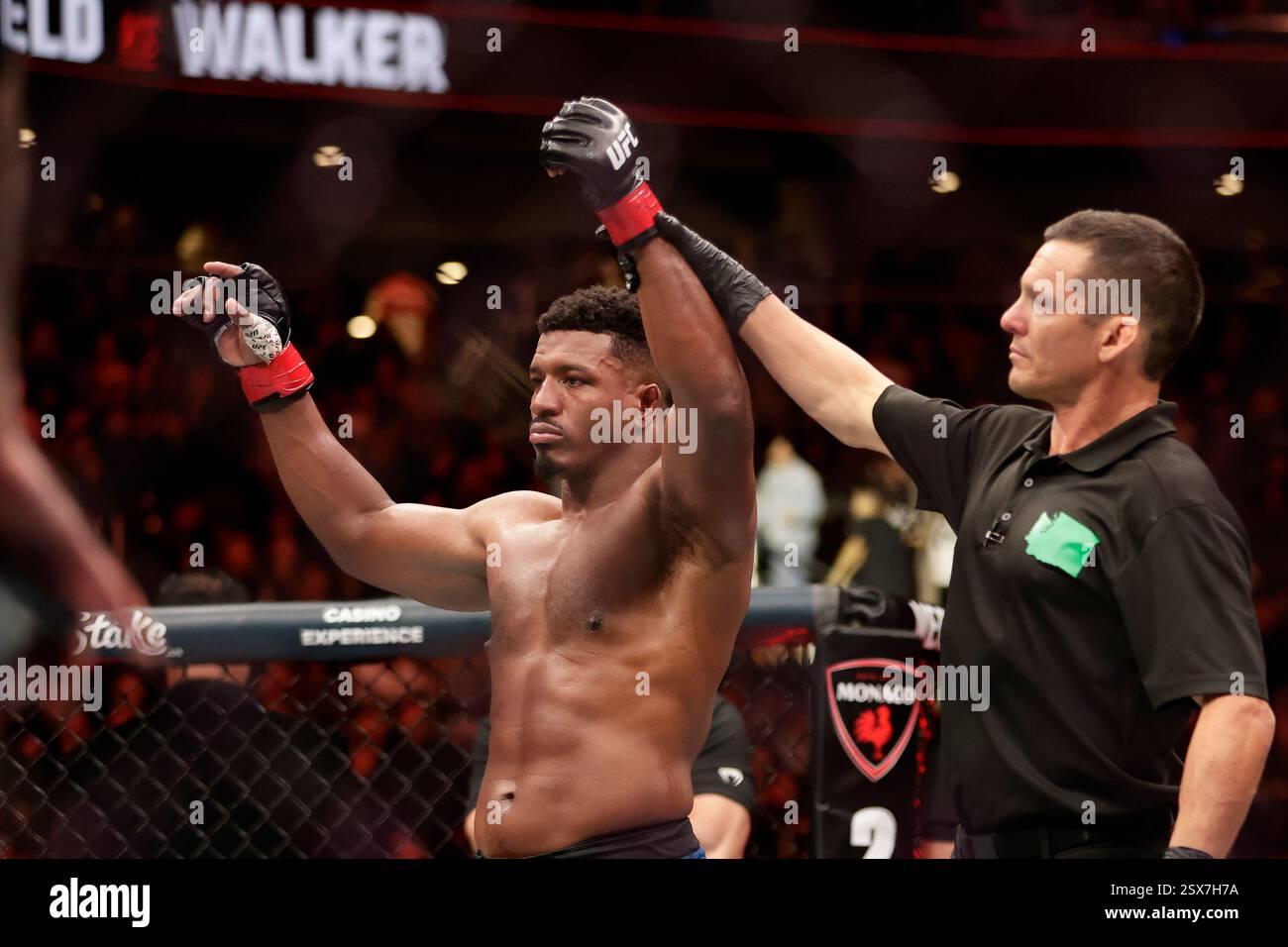 February 22, 2025, Seattle, Washington, USA: ALONZO MENIFIELD and ...