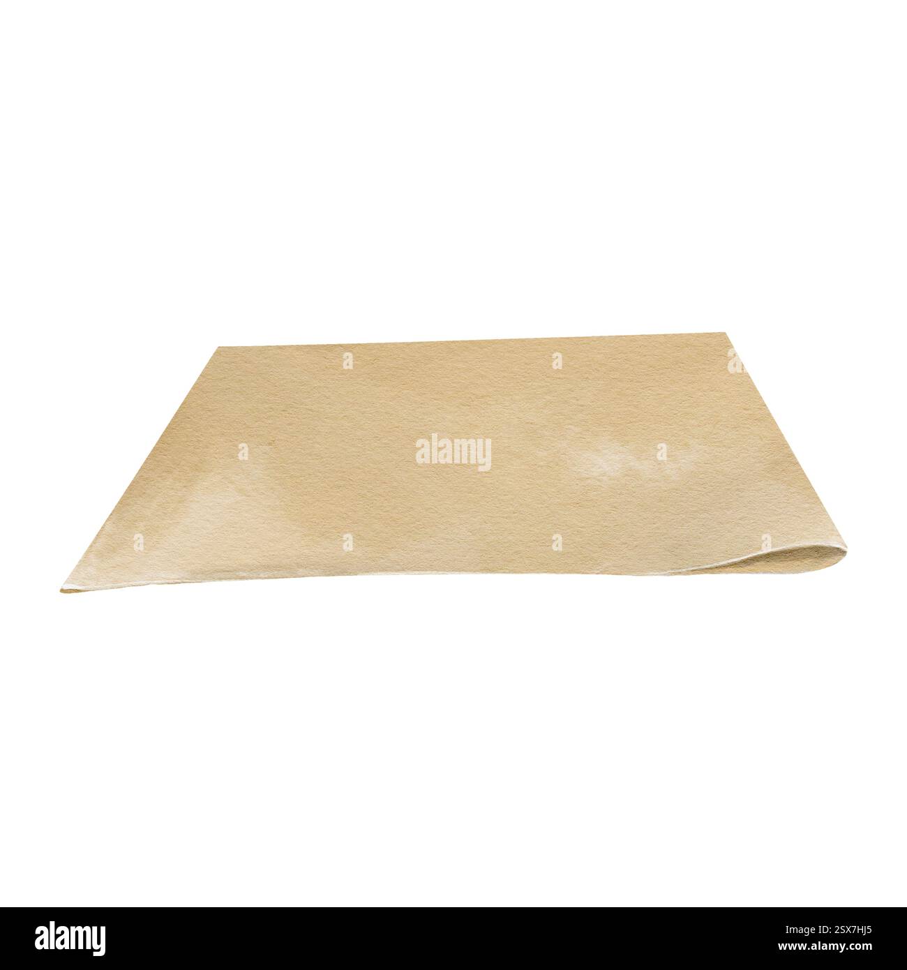 a sheet of paper folded in half. parchment for baking and packaging ...