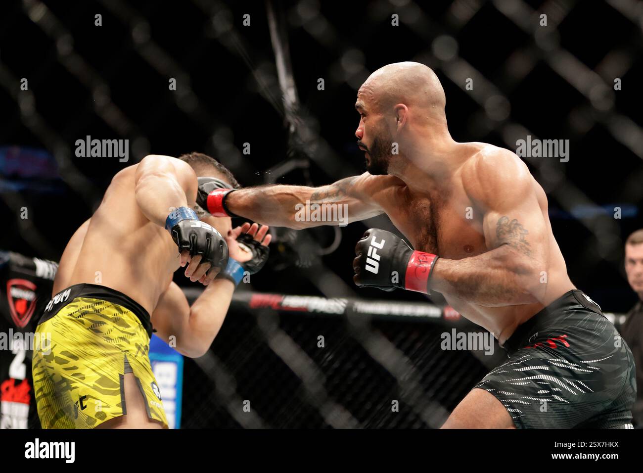 February 22, 2025, Seattle, Washington, USA: ROB FONT and JEAN ...