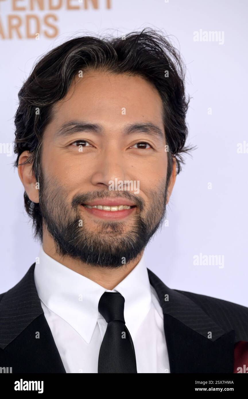 Santa Monica, USA. 22nd Feb, 2025. SANTA MONICA, USA. February 22, 2025: Shinnosuke Abe at the ...