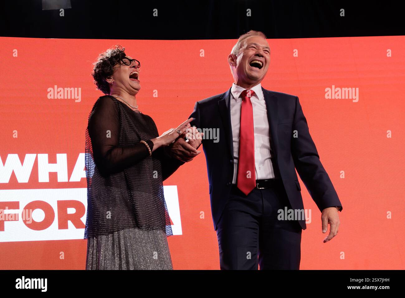 Perth, Australia. 23rd Feb 2025. Western Australia Premier, Roger Cook ...