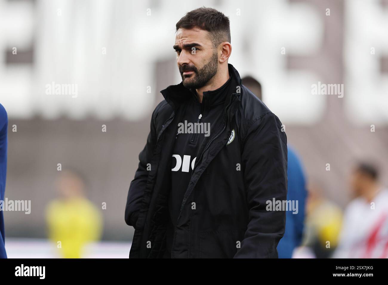 Madrid, Spain. 22nd Feb, 2025. Adrian Lopez (RayoVallecano) Football ...
