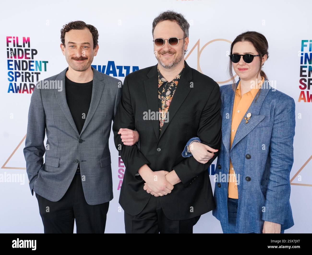 Los Angeles, USA. 22nd Feb, 2025. Chris Kaye, Josh Margolin and Zoe ...