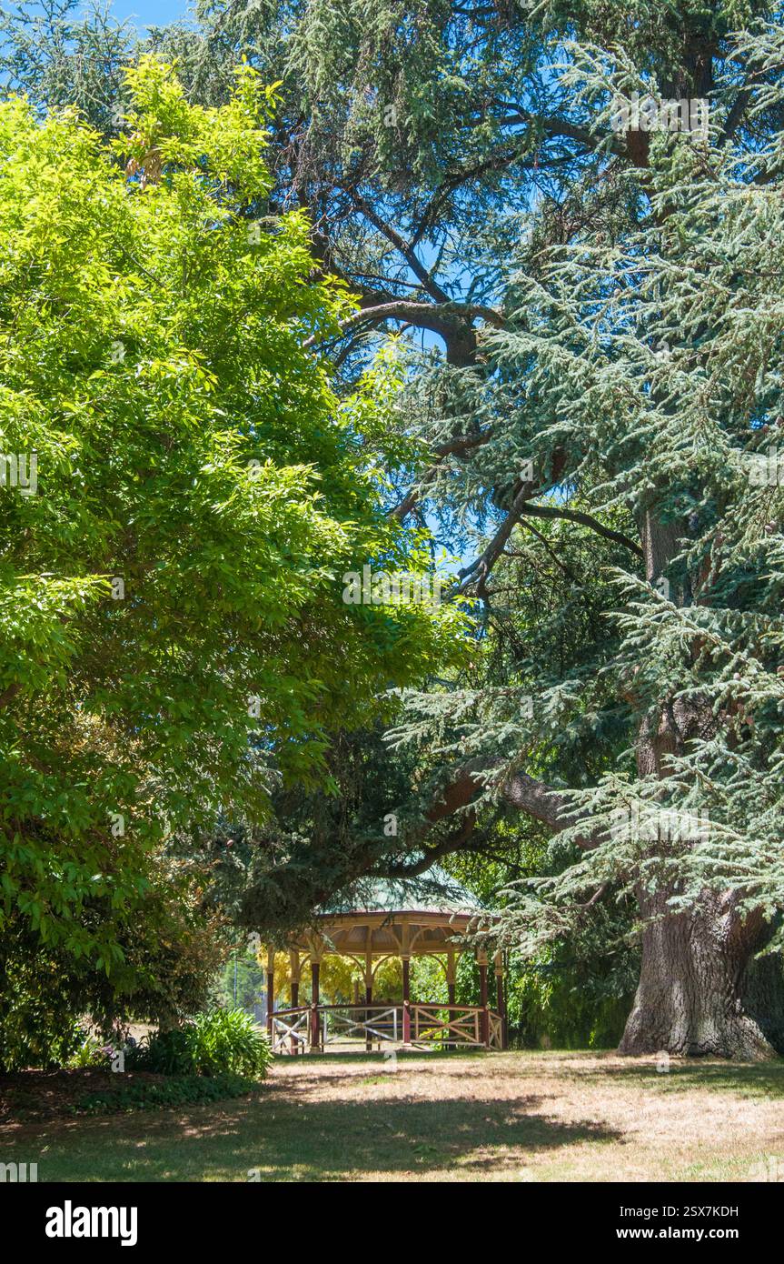 Wombat Hill Botanic Gardens exemplifies the 19th century gardens that ...