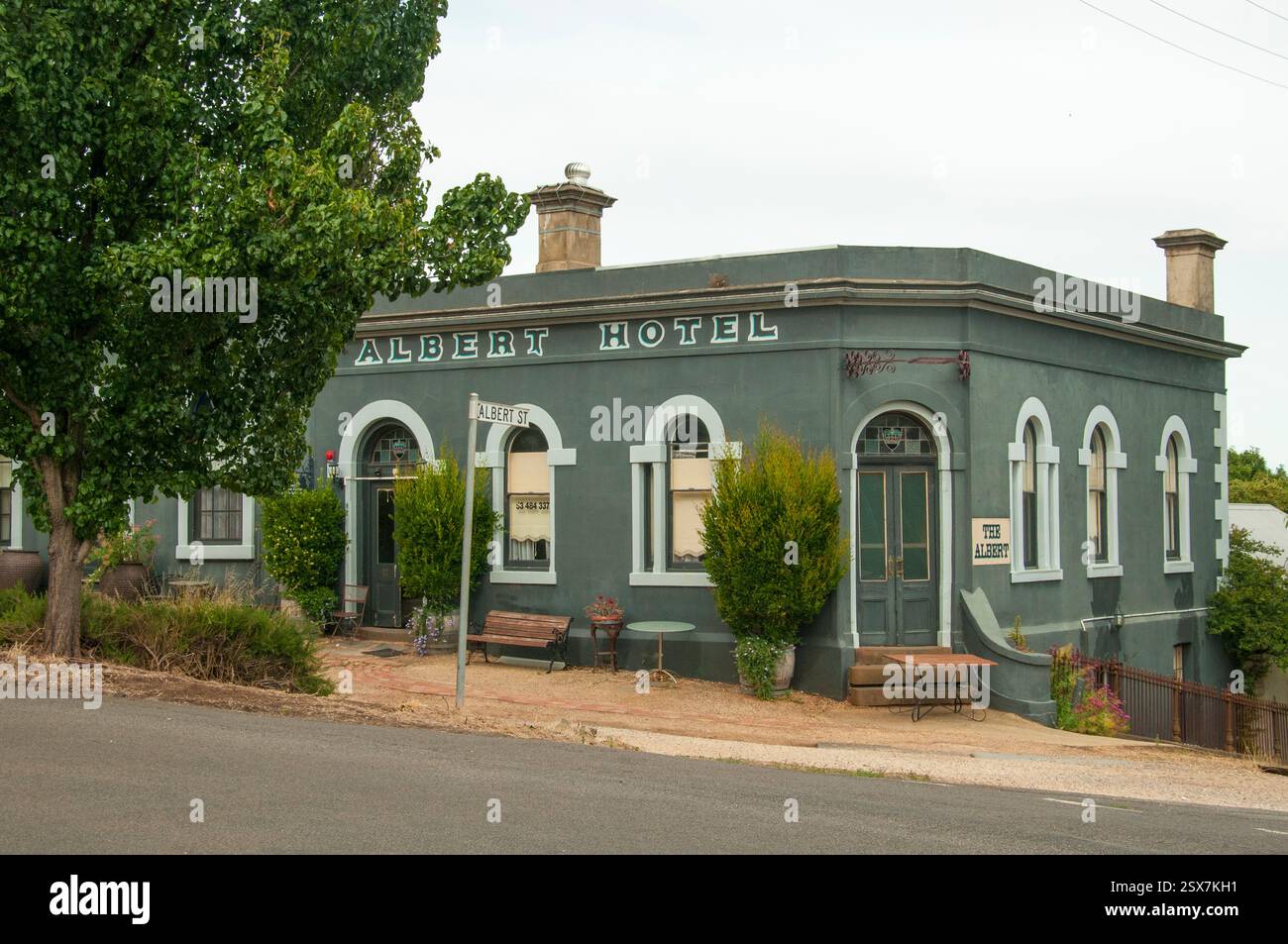 Victorian-era former hotel in Goldfields town of Daylesford, Central ...
