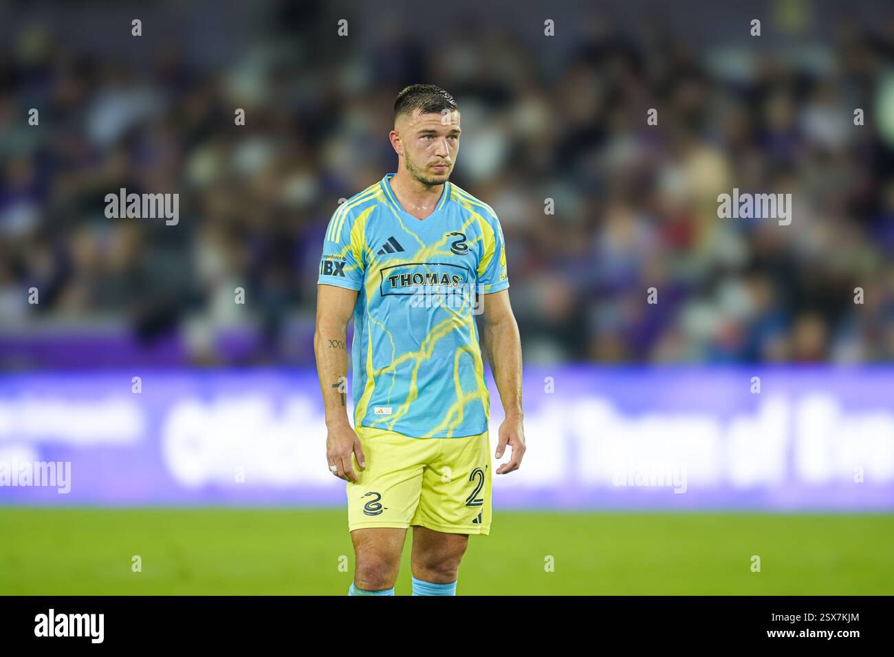 Orlando, Florida, USA, February 22, 2025, Philadelphia Union defender ...