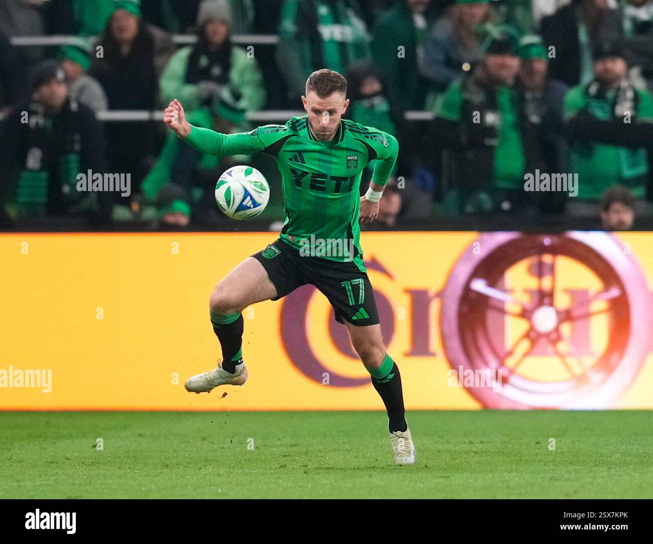 February 22, 2025, Austin, Texas, USA: Austin FC forward JON GALLAGHER ...