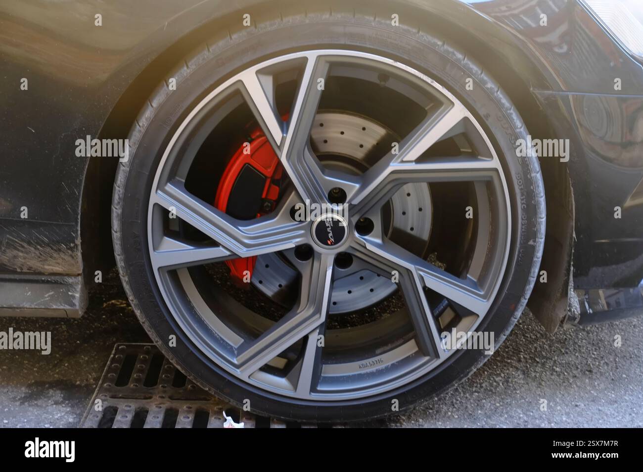 Cremona, Italy February 9th 2025 Detailed view of a high performance ...