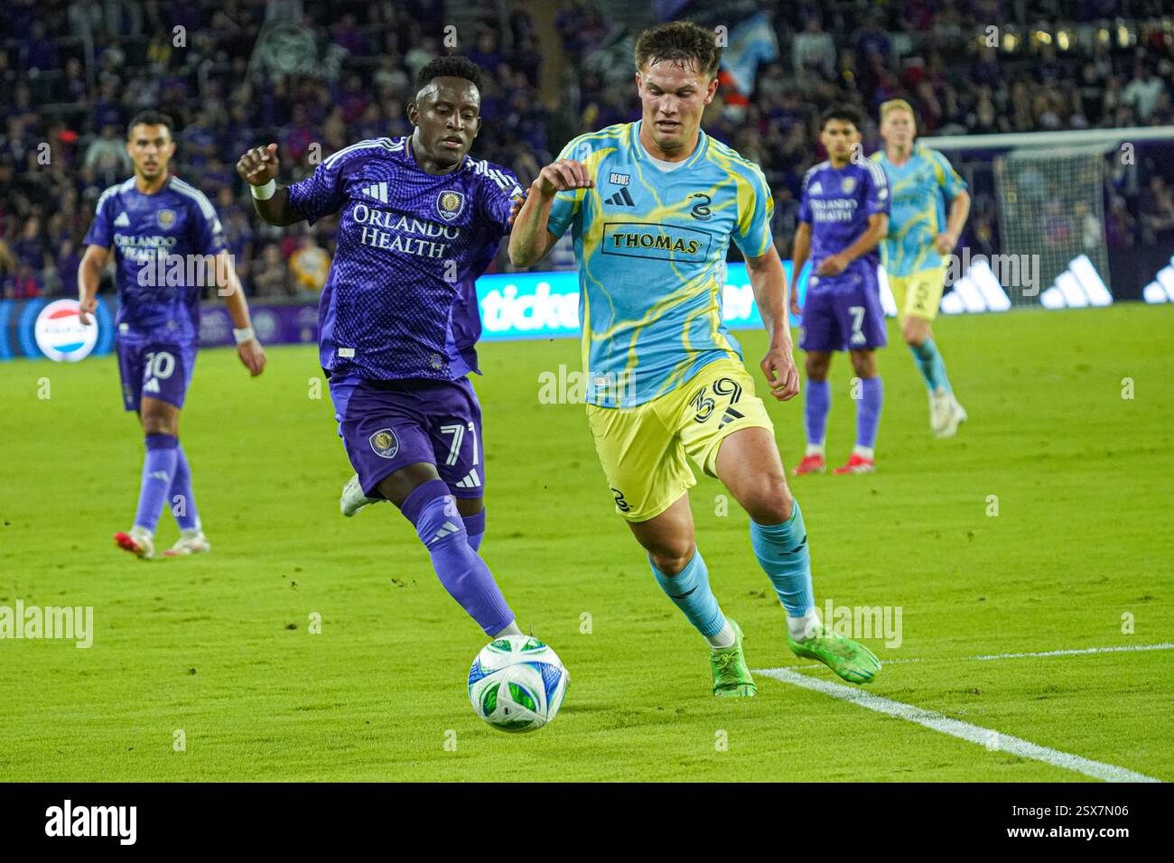Orlando, Florida, USA, February 22, 2025, Philadelphia Union player ...