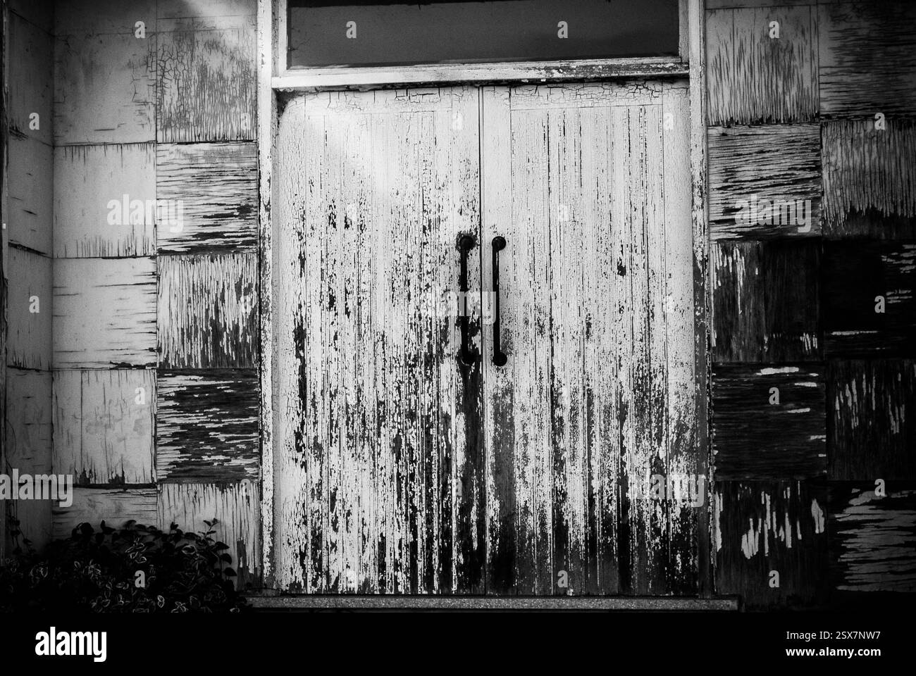 Plywood door Black and White Stock Photos & Images - Alamy