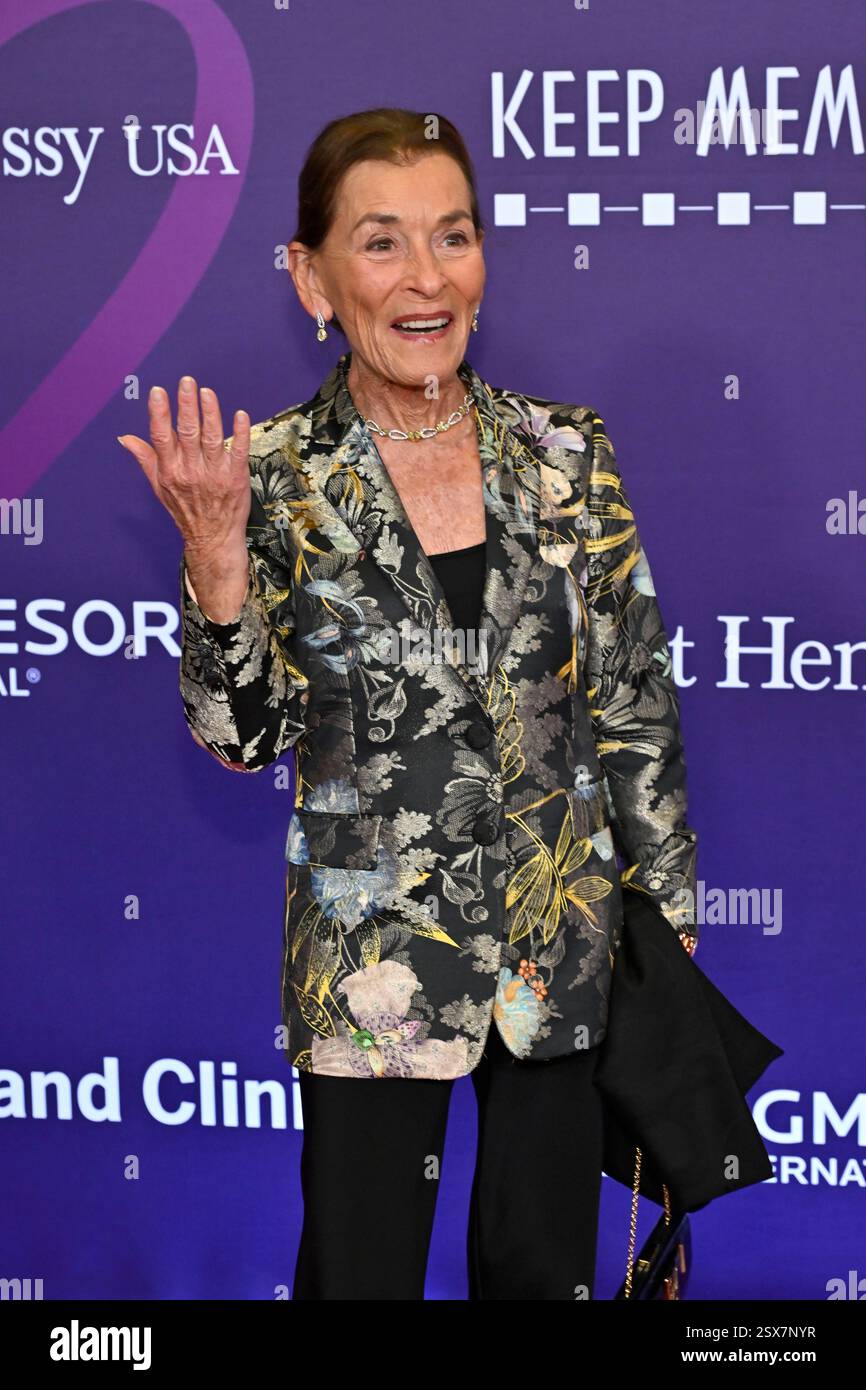 Feb. 22, 2025 - Las Vegas, Nevada, U.S. - Television personality Judge ...