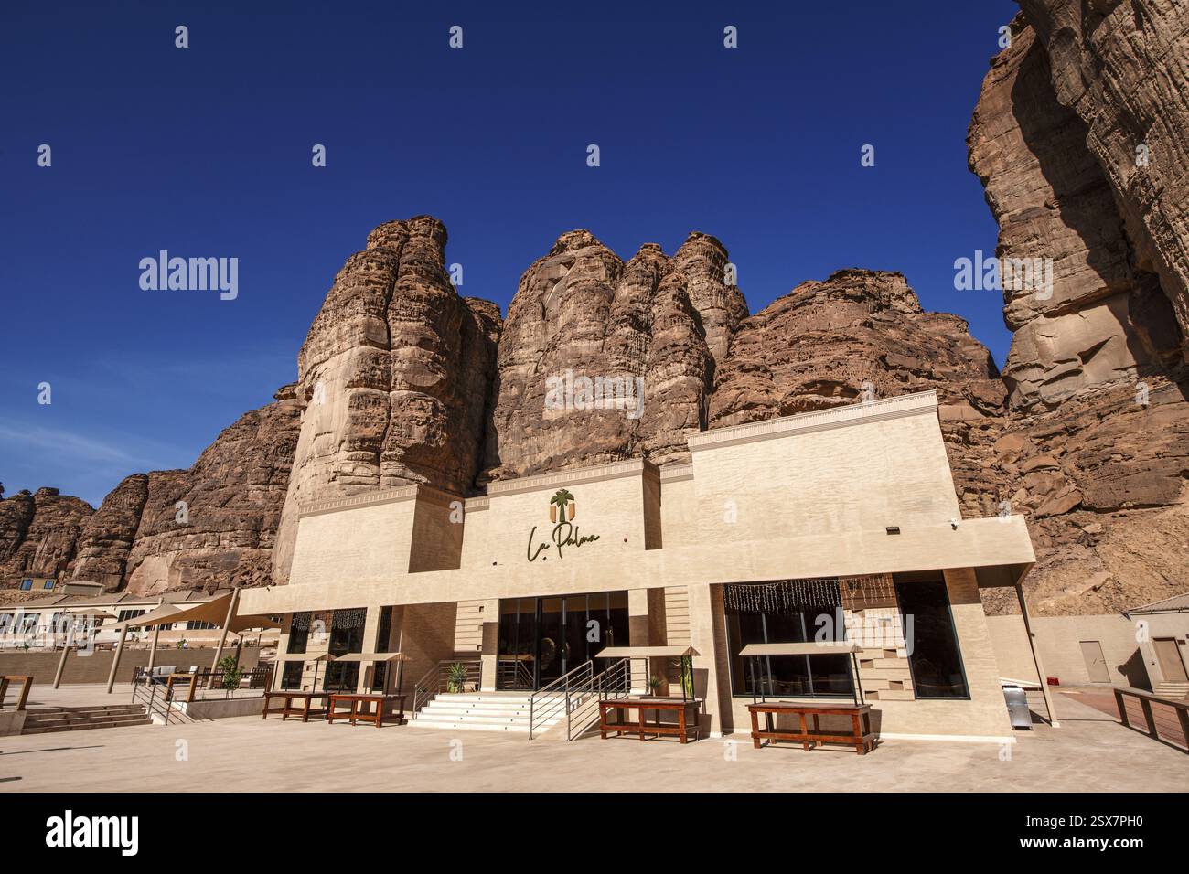 Hotel Shaden Resort, Al Ula, Kingdom of Saudi Arabia Stock Photo - Alamy