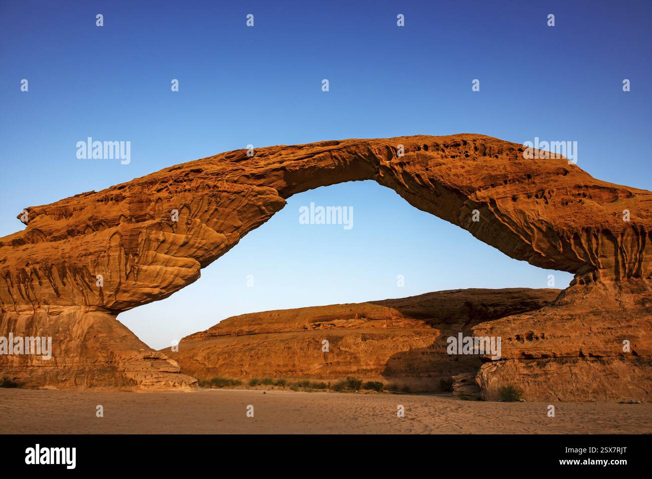 Rainbow Rock, The Arch, Hail Region, Al Ula, Saudi Arabia, Asia Stock ...