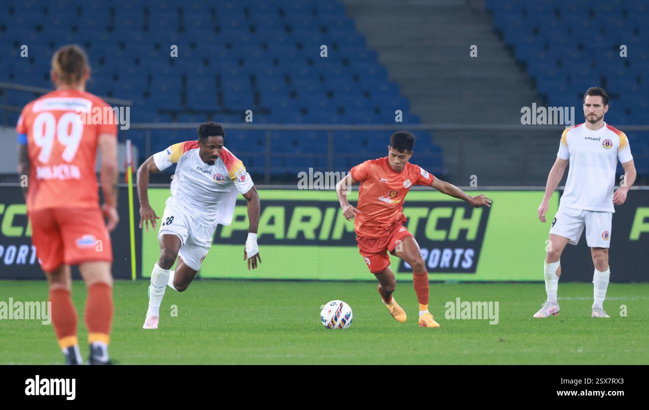 New Delhi, Delhi, India. 22nd Feb, 2025. Raphael Eric Messi Bouli of ...