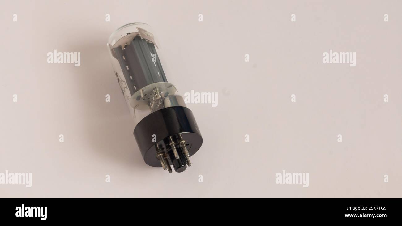 HI-FI amplifier tube Stock Photo - Alamy