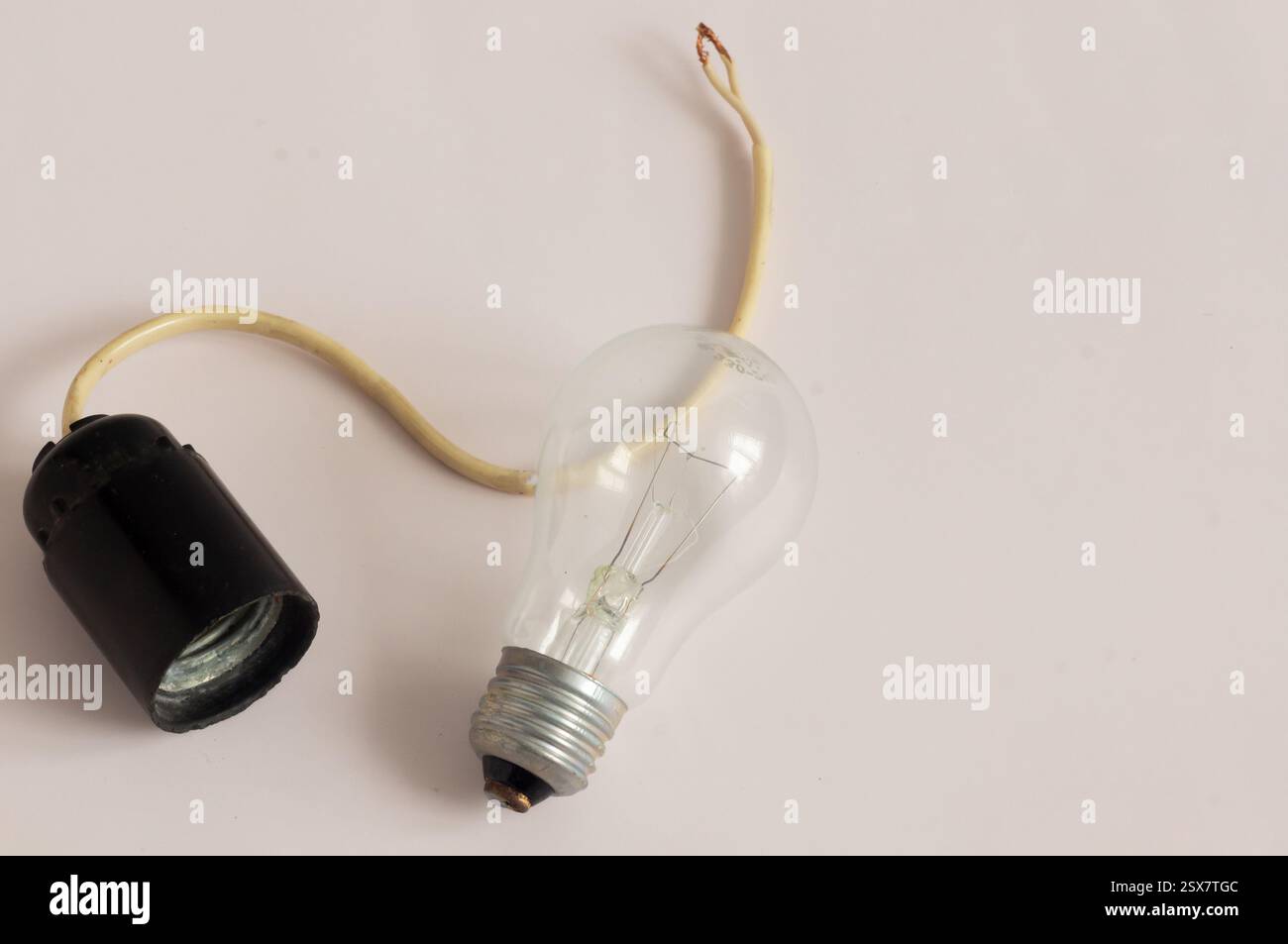 light bulb and socket Stock Photo - Alamy