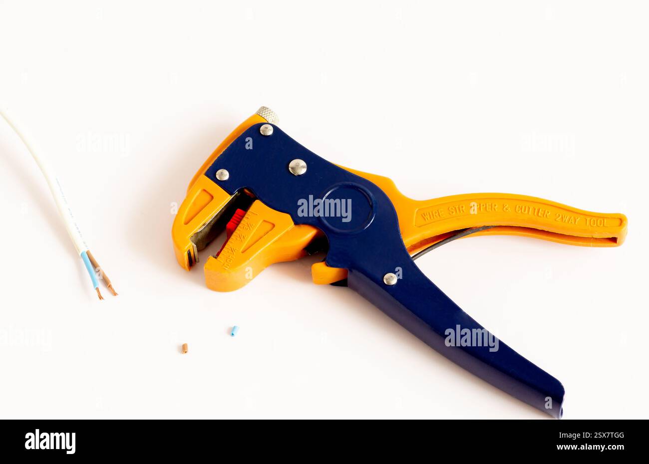 Cable stripping and crimping tool, wire stripping tool, insulated on ...