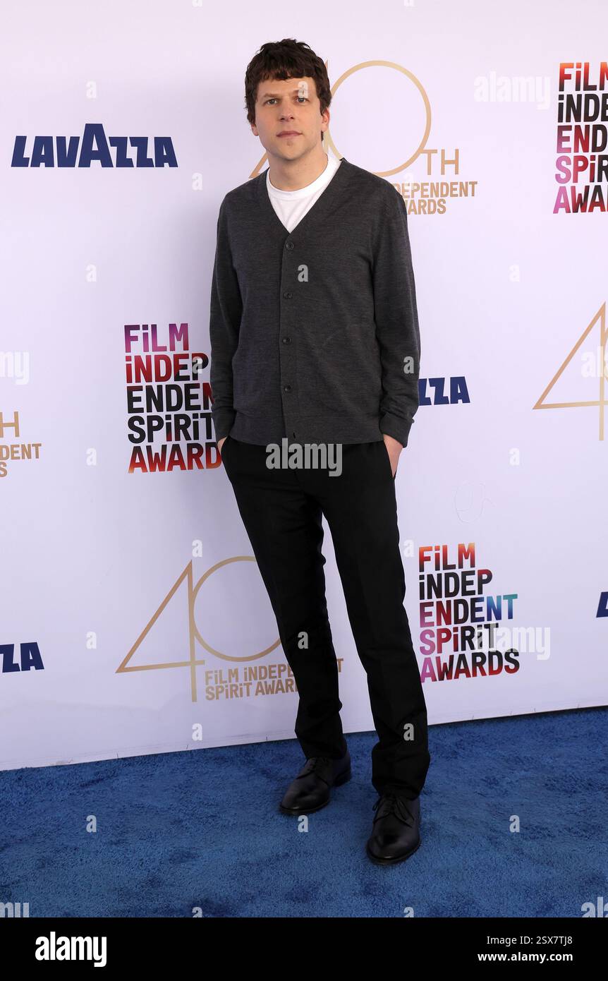 22 February 2025 Santa Monica, California - Jesse Eisenberg 2025 Film ...