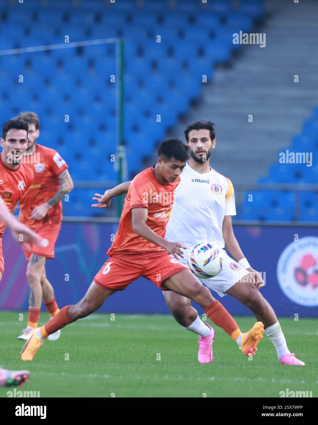 New Delhi, Delhi, India. 22nd Feb, 2025. Anisa Anwar Ali of East Bengal ...