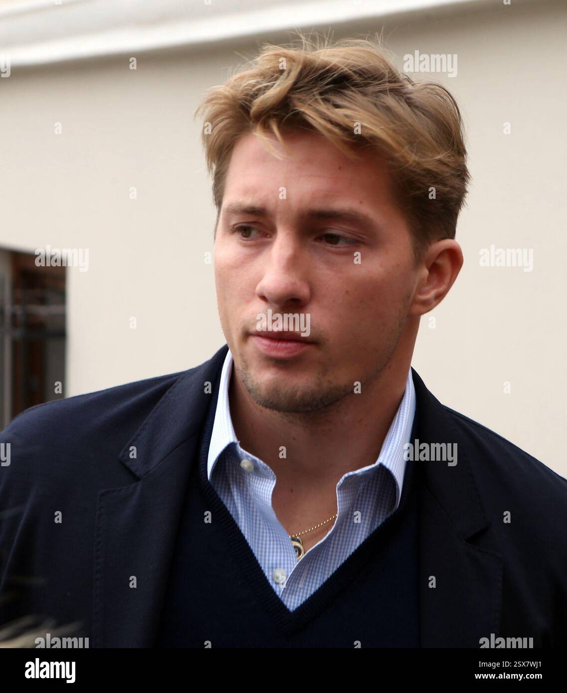 Crown-Prince Pavlos of Greece with his wife Marie-Chantal and their son ...