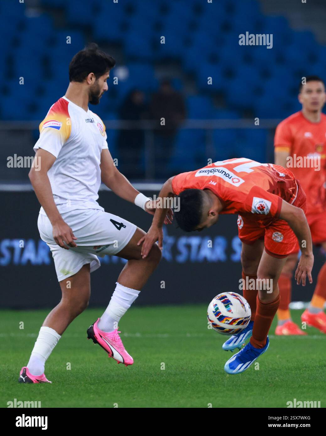 New Delhi, Delhi, India. 22nd Feb, 2025. Anisa Anwar Ali of East Bengal ...
