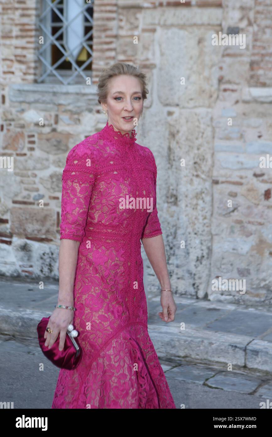Princess Benedikte of Denmark (R) with her children Princess Alexandra ...
