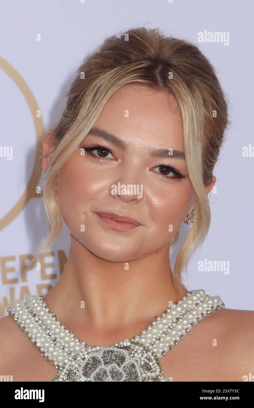 Chloe Guidry 02/22/2025 2025 Film Independent Spirit Awards held at ...