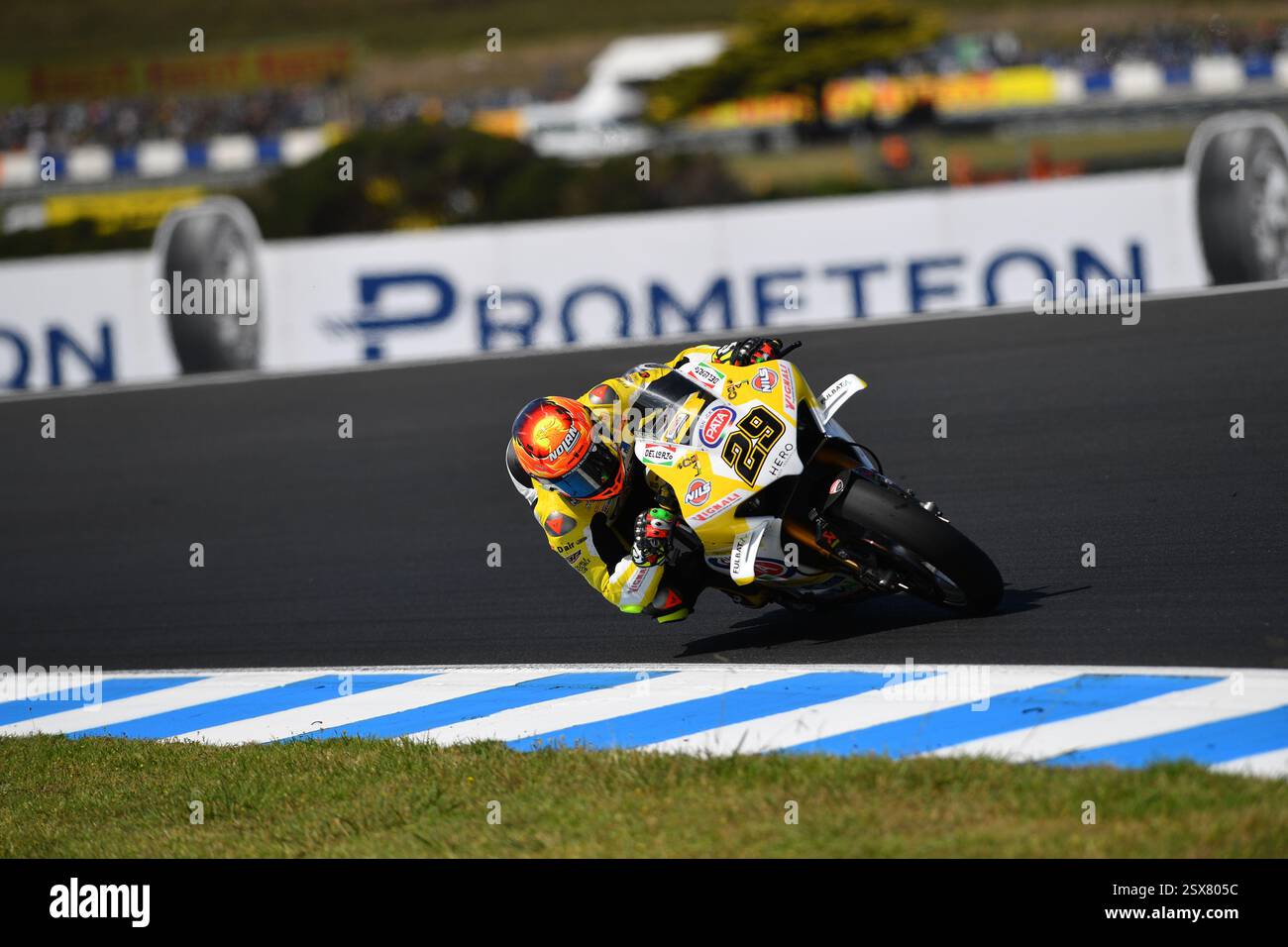 MELBOURNE, AUSTRALIA. 23 Feb 2025. Pictured: Andrea IANNONE (ITA) #29 ...