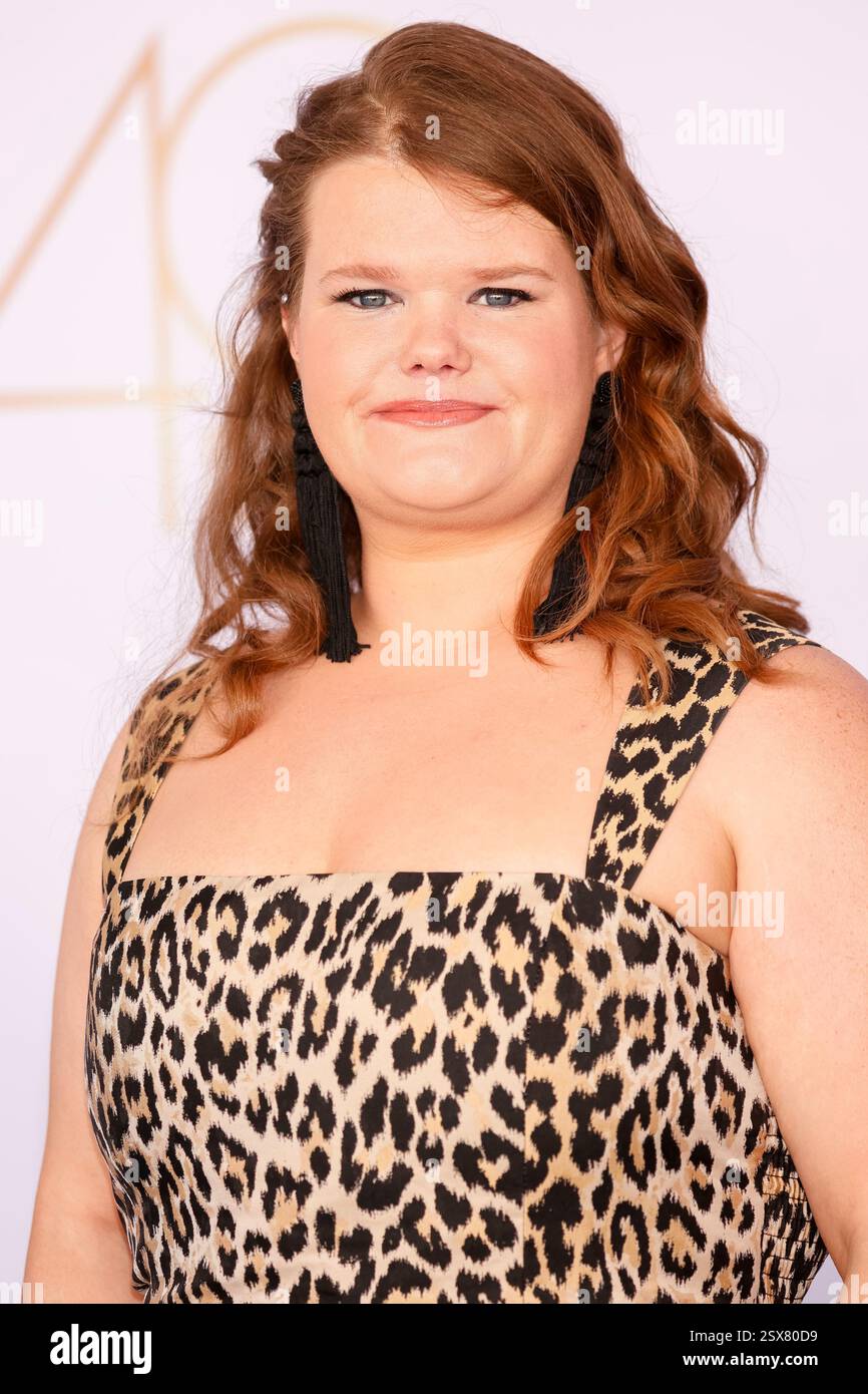 Santa Monica, Vereinigte Staaten. 22nd Feb, 2025. Michelle McLeod ...