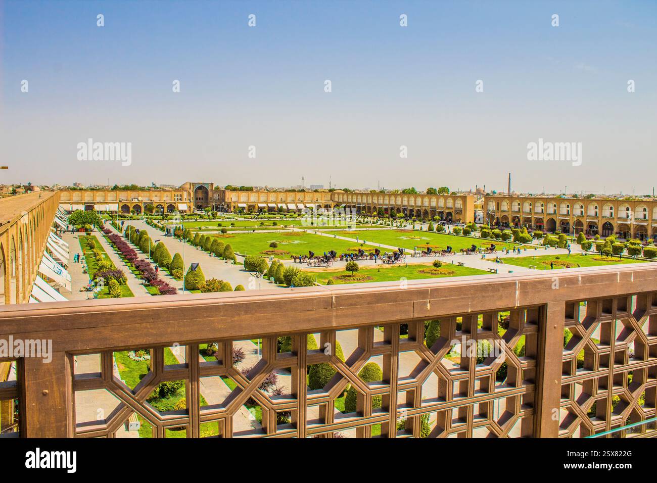 Ali Qapu is an imperial palace in Isfahan, Iran. It is located on the ...