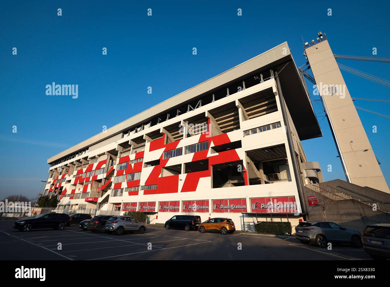 Monza, Italy. 21st Feb, 2025. A general view of the stadium prior to ...