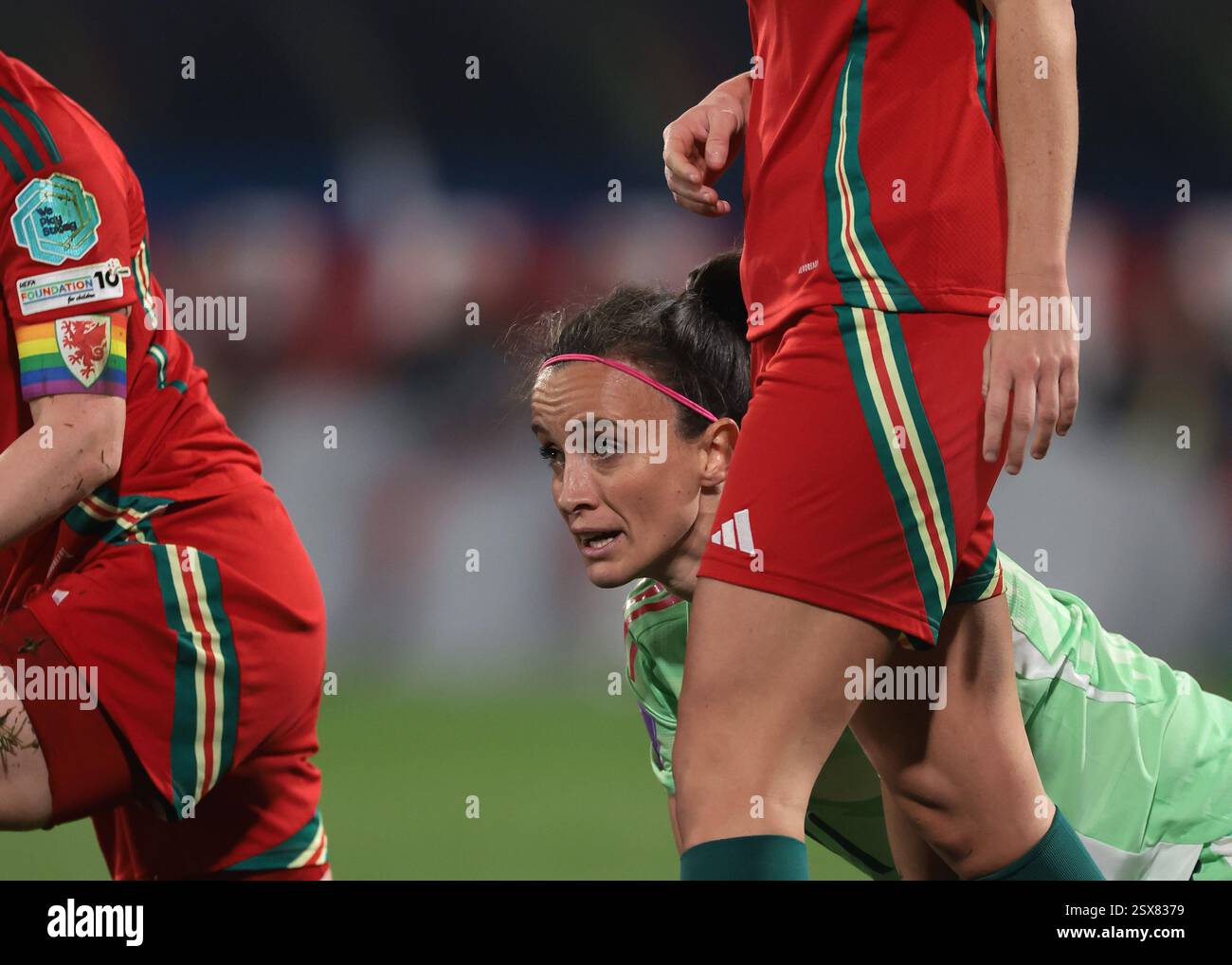 Monza, Italy. 21st Feb, 2025. Barbara Bonansea of Italy looks on during ...