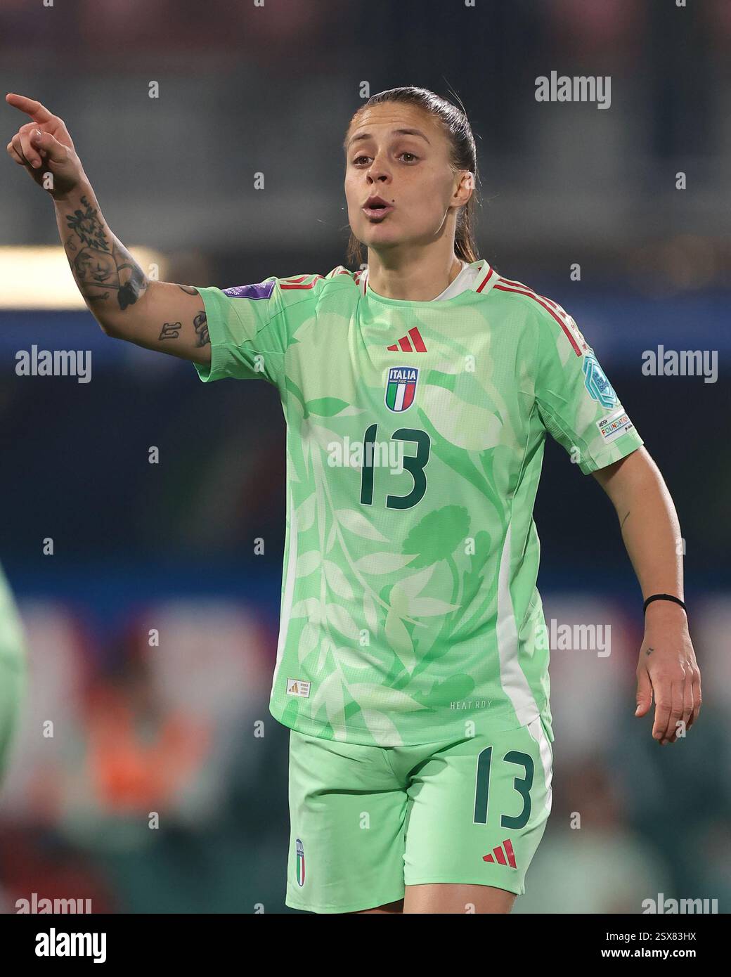 Monza, Italy. 21st Feb, 2025. Beatrice Merlo of Italy reacts during the ...
