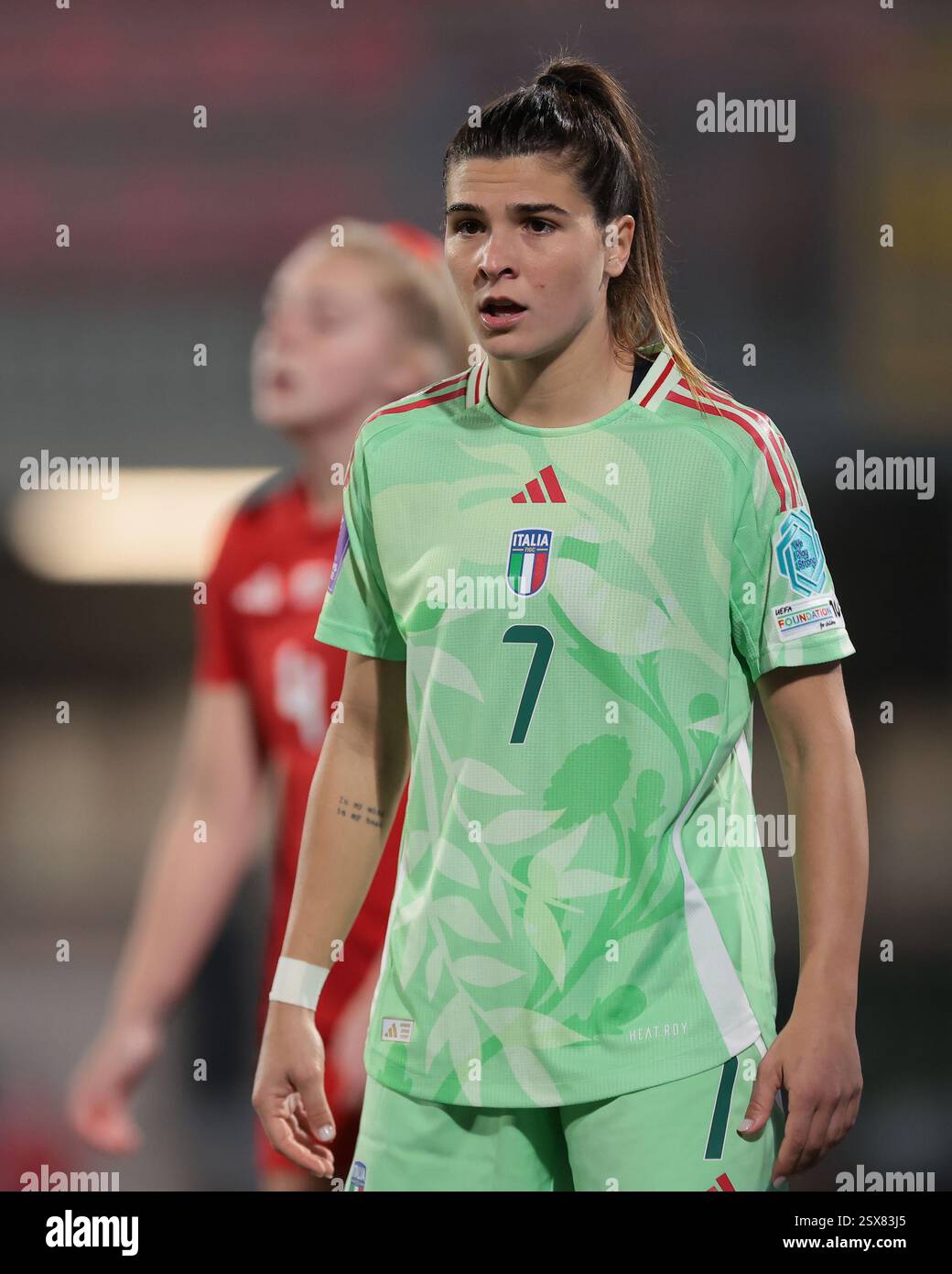 Monza, Italy. 21st Feb, 2025. Sofia Cantore of Italy looks on during ...