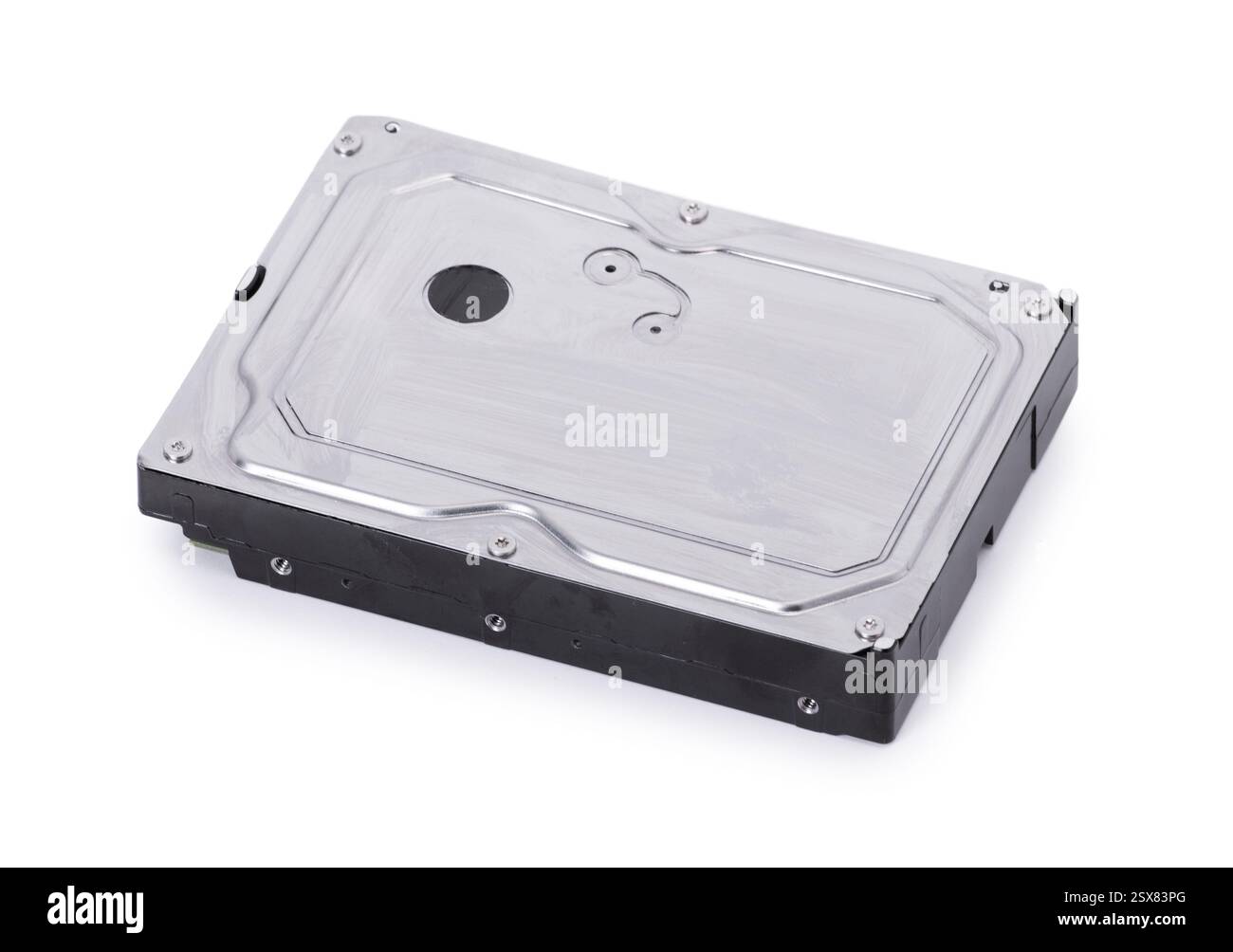 Hard disk drive isolated on white background Stock Photo - Alamy