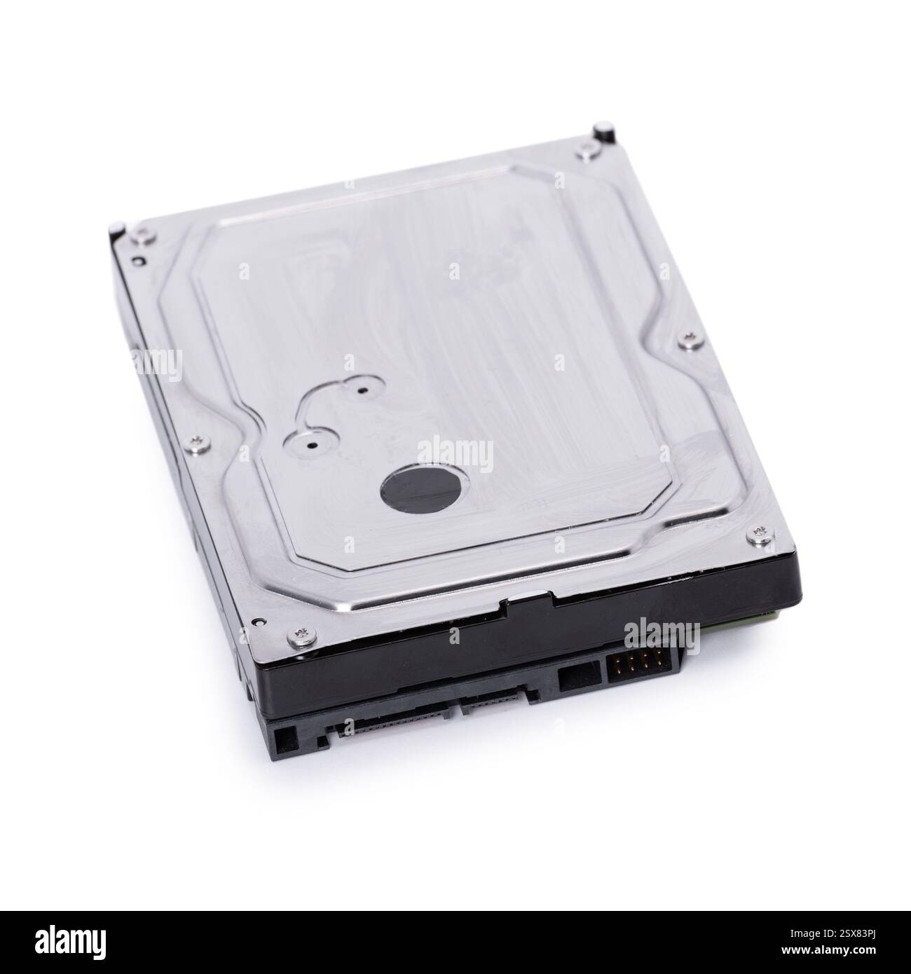 Hard disk drive isolated on white background Stock Photo - Alamy