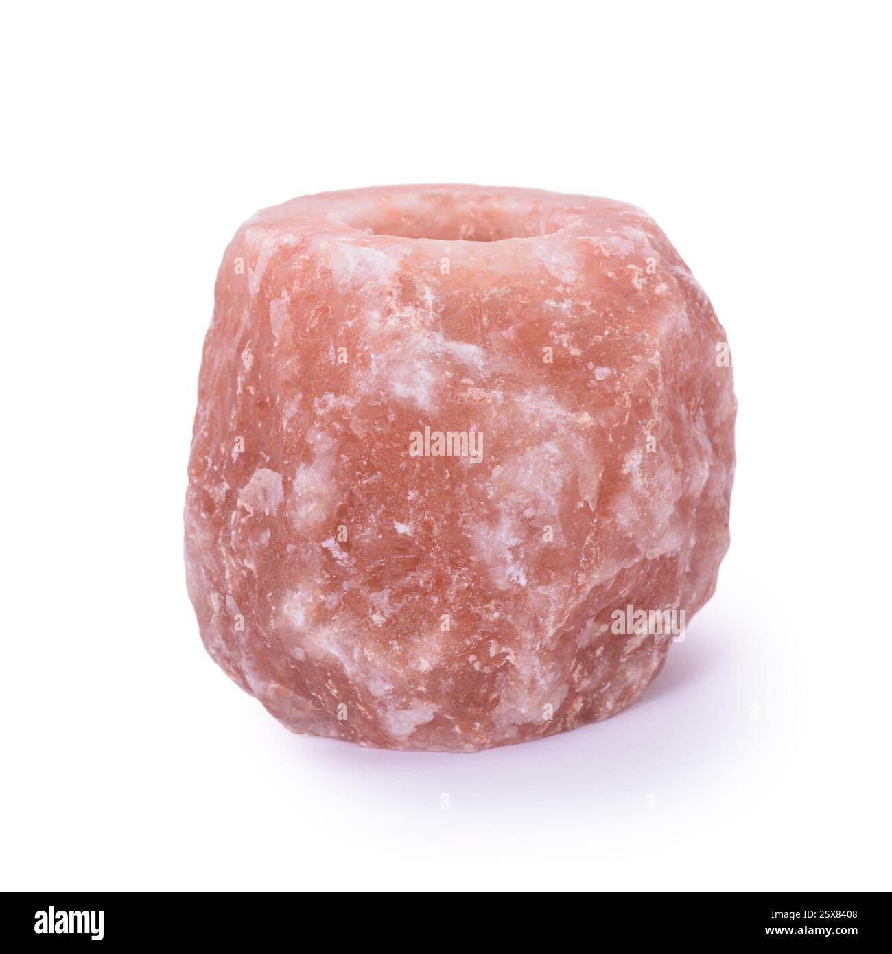 Piece of rock salt isolated on white background Stock Photo - Alamy