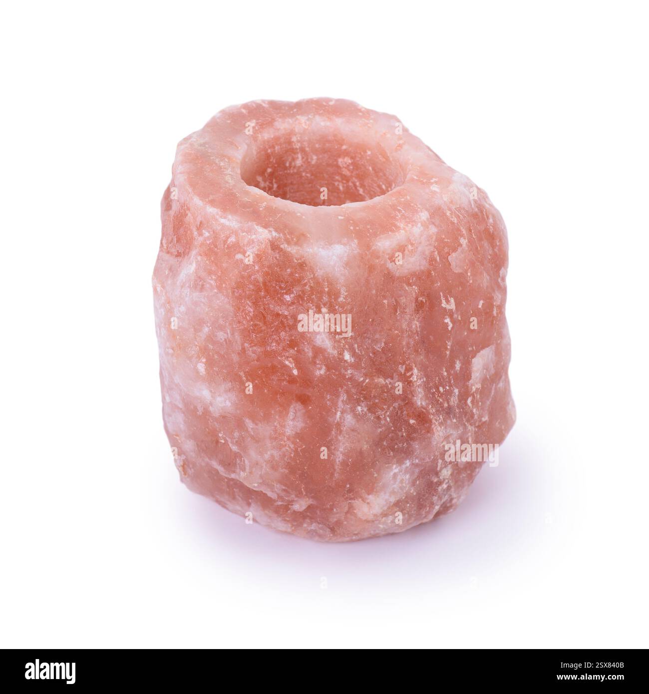 Piece of rock salt isolated on white background Stock Photo - Alamy