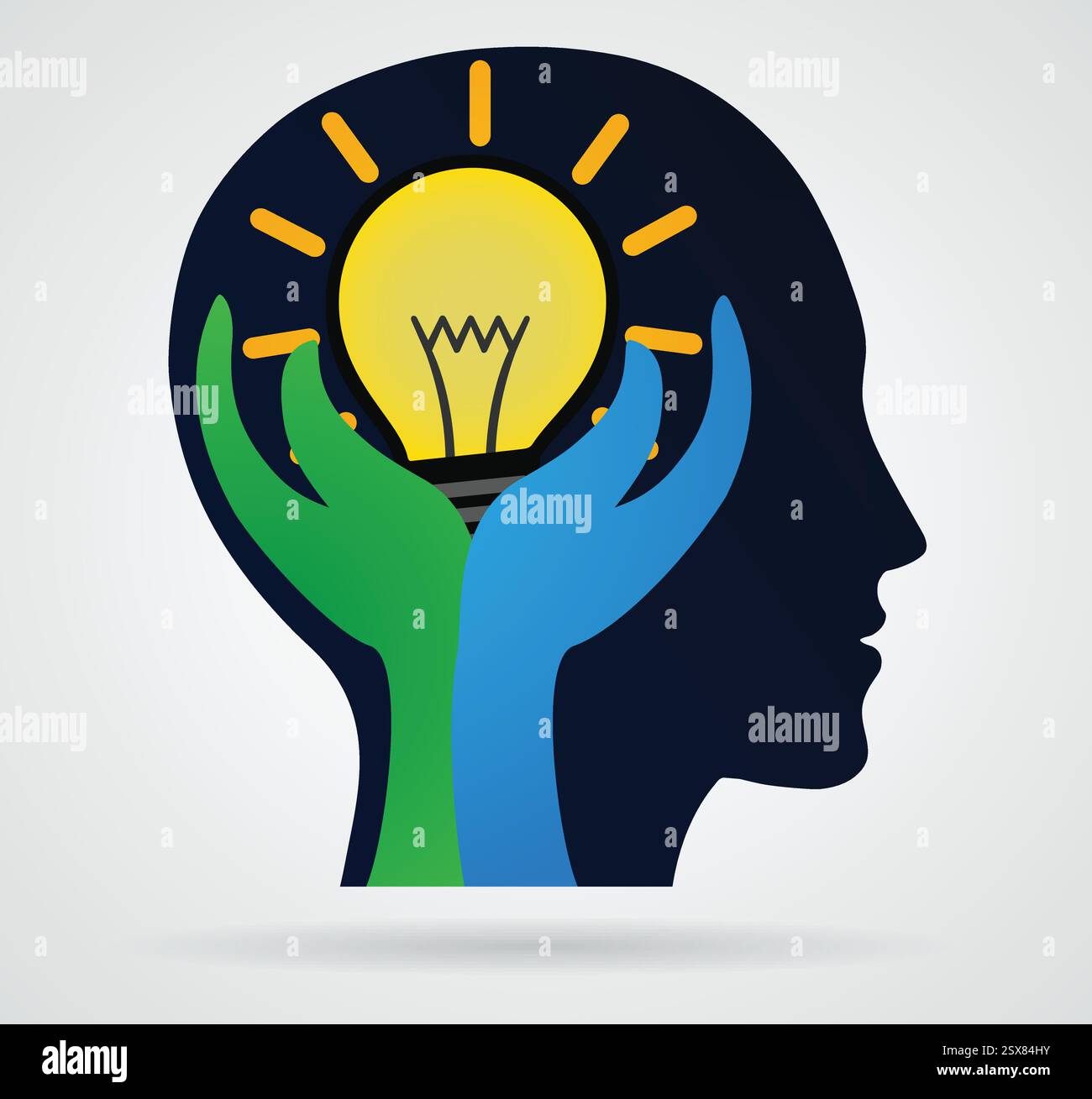 Bright light lamp from Stock Vector Images - Alamy