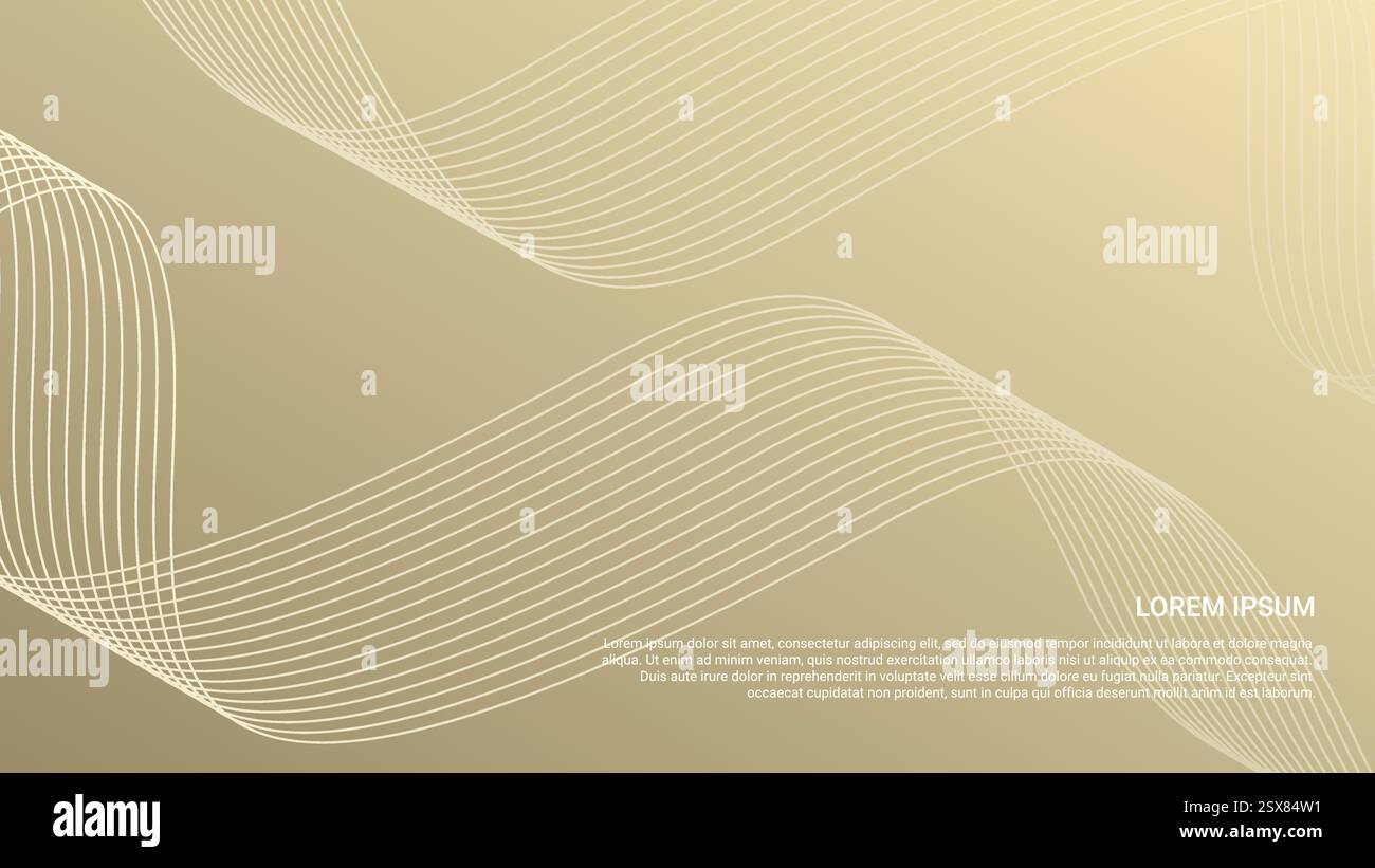 brown background design with wavy lines Stock Vector Image & Art - Alamy