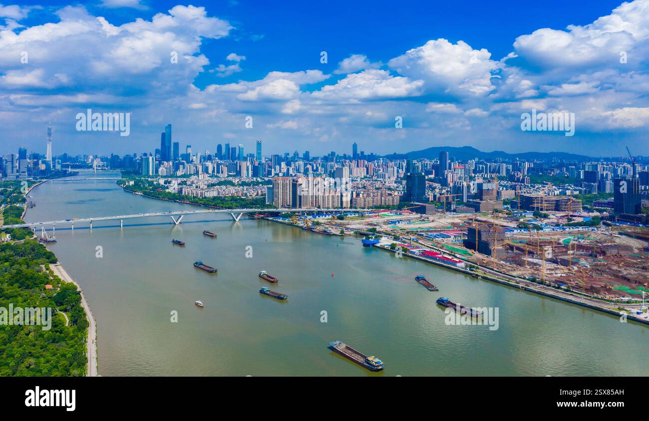 Aerial Scenery of Guangzhou City, China Stock Photo - Alamy