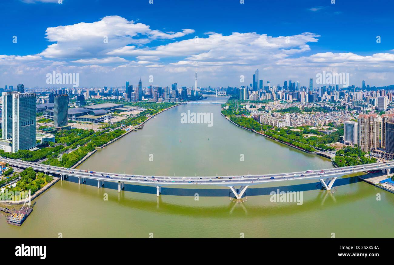 Aerial Scenery of Guangzhou City, China Stock Photo - Alamy