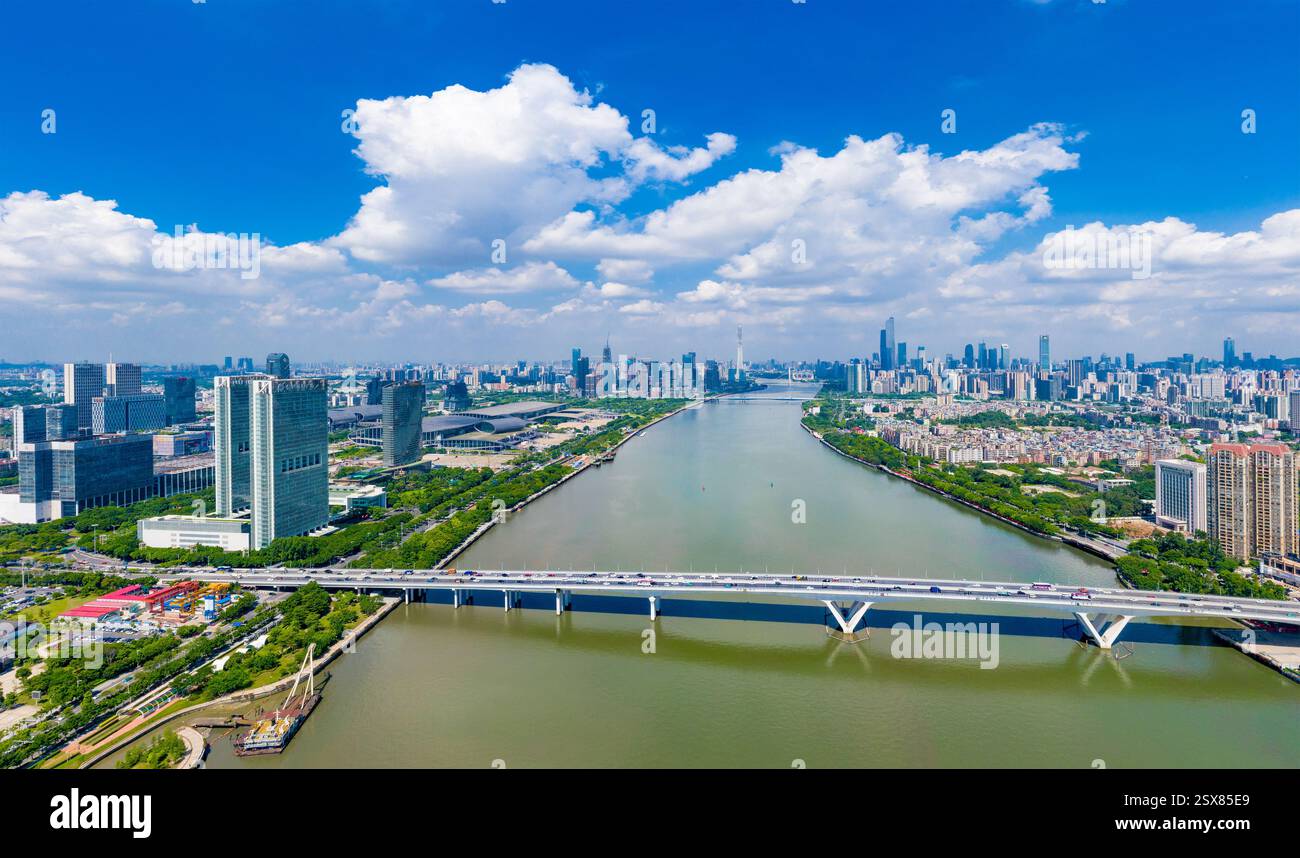 Aerial Scenery of Guangzhou City, China Stock Photo - Alamy